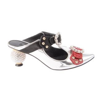 Dolce & Gabbana Damen, Schuhe, Grau, 37 1/2 EUGr&ouml;&szlig;e