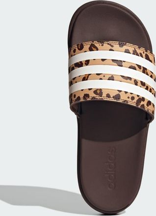 adidas adidas Performance - Adilette - Plateau-Slider in Schattenbraun/Wolkenwei&szlig;-Brown