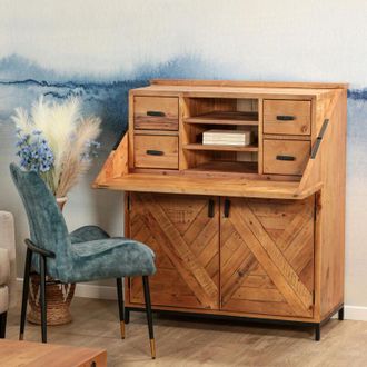 Pier Import Pier Import - Bureau industriel en bois recyclé calgary