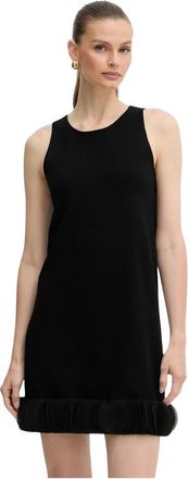 Twinset Damen, Kleider, Schwarzk, LGr&ouml;&szlig;e