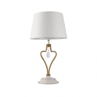 Fabrilamp FAB 151571075 Desktop Crasas 1xe14 Wei&szlig; / Gold 49x27x27 Cm