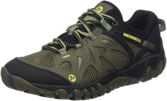 Merrell ALL OUT BLAZE AERO SPORT, Herren Trekking- & Wanderhalbschuhe, Gr&uuml;n (Dusty Olive), 43.5 EU