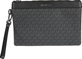 Michael Kors Homme, Sacs, Noir, Taille: ONE Size Logo Travel Pouch