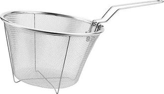 Hemoton 1 Pc Panier De Friture en Acier Inoxydable Panier Passoire Alimentaire Panier &Eacute;goutter Le Panier &agrave; Friture Spagmoss Passoire &agrave; P&acirc;tes Glisser &agrave; Travers