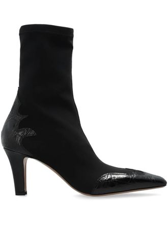 PARIS TEXAS bottines Belle Western 75 mm - Noir