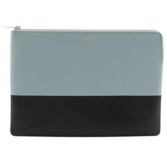 Celine Pre-owned Vintage Clutch - - Pre-owned - Damen - Blau - ONE SIZE