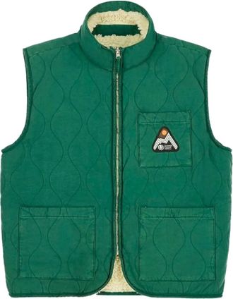 Jonsen Island gilet réversible à design réversible - Vert