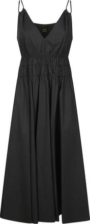 Pinko Pinko, Femme, Robes, Noir, Taille: 34 FR Amie Abito Comfort Popeline