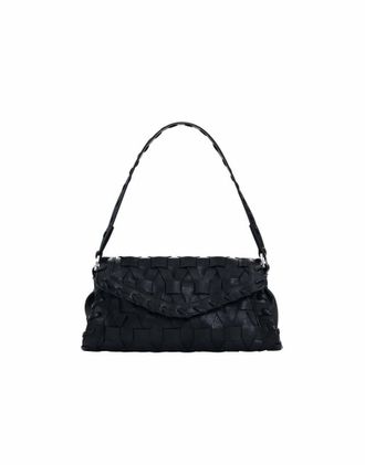 Desigual petit sac tress&eacute; noir