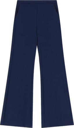 Imperial Femme, Pantalons, Bleu, Taille: 40 FR Pantalone A Zampa