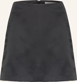 Selected Satinrock schwarz