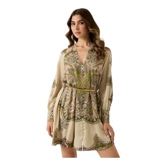 Marciano Khlifia Fit and Flare Kleid - - Dresses - Damen - Gr&uuml;n - S