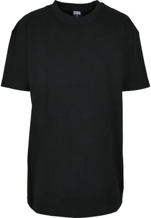 Urban Classics Damen Oversized Boyfriend Tee - Lockeres Baumwoll T-Shirt mit Rundhalsausschnitt & kurzen &Auml;rmeln, ideal f&uuml;r Alltag, Freizeit & Streetwear,Schwarz/Schi