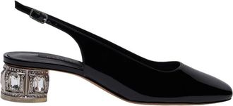 Casadei Femme, Chaussures, Noir, Taille: 37 EU Belle Epoque Slingback