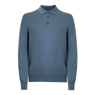 HUGO BOSS Herren, Strickwaren, Blau, LGr&ouml;&szlig;e