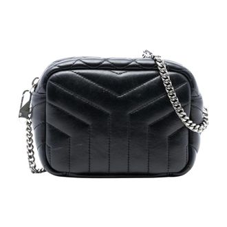 Saint Laurent Sac bandouli&egrave;re compact doccasion - Femme - Pre-owned - Noir - Taille: ONE Size