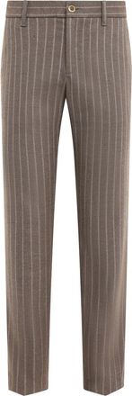 Alberto Chino Lou in Woll-Haptik mit Nadelstreifen in