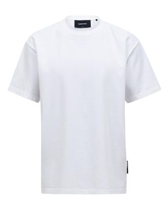 Peak Performance T-Shirt aus Baumwolle mit feiner Struktur in