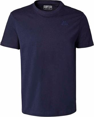 Kappa Herren Cafers Slim Tee Tshirt, blau, XL