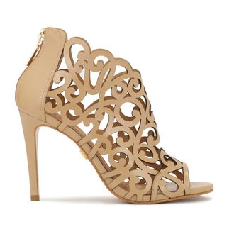 Kazar Beige Peep-Toe-Stiefeletten mit ausgeschnittener Oberseite - - Shoes - Damen - Beige - 40 EU