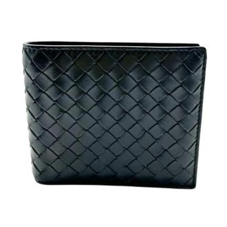 Bottega Veneta Portefeuille vintage (bi-fold) Pre-owned - Homme - Pre-owned - Bleu - Taille: ONE Size