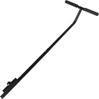 Cabilock Trampolin Einhandgriff aus Edelstahl Stabiles Fitness Trampolin Zubehör Sicherer Haltegriff für Indoor Erwachsenentrampoline Einfache Montage rutschfe