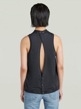 G-Star T-Shirt Open Back Knit Tanktop