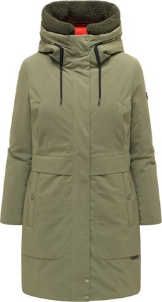 Marikoo Damen Winterparka Pakaami mit Teddyfutter