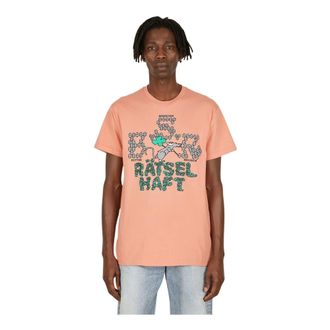 Butter Sessions Homme, Tops, Orange, Taille: M T-shirt R&auml;tselhaft