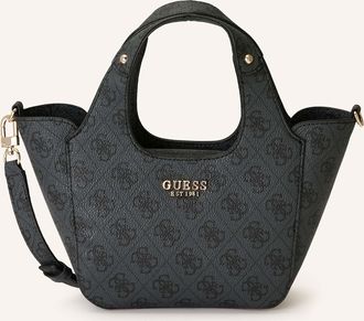 Guess Handtasche Calista Mini Mit Pouch grau