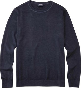 Olymp Rundhals-Strickpullover - - Knitwear - Herren - Blau - XL