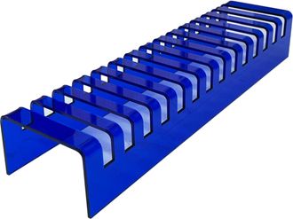 Generic Fliesenst&auml;nder, 14-stufiger Acryl-Ausstellungsst&auml;nder, Bodenfliesen-Aufbewahrungsst&auml;nder, for Ausstellungsr&auml;ume In Gesch&auml;ften, Platzsparend(Color 4)