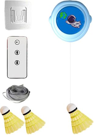 Generico Badminton-Trainer-Set, automatisches Rebound-Badminton-Trainingsger&auml;t, elastisches Rebound-Trainingsger&auml;t | Badminton-Trainingsset, Tragbares Badminto