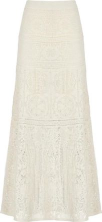 D.exterior Femme, Jupes, Beige, Taille: 40 FR Cotton Skirt