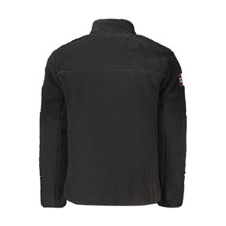 Napapijri Recycled Polyamide Fleece Jacket - Black