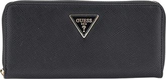 Guess Femme, Accessoires, Noir, Taille: ONE Size Laurel II SLG Large Zip Around
