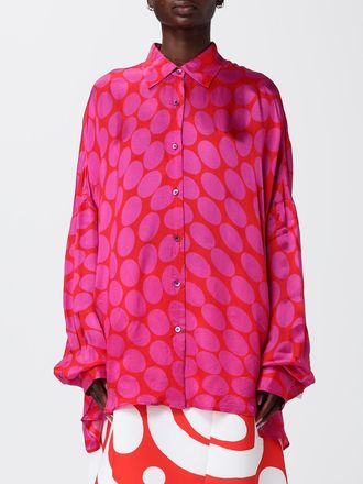 Dries Van Noten Chemise Femme couleur Fuchsia
