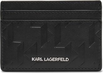 Karl Lagerfeld Kreditkartenetui KARL LAGERFELD A1M32098 Schwarz