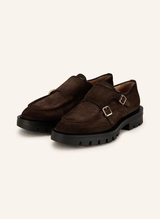 Santoni Double-Monks Feint braun