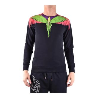 Marcelo Burlon SweaT-shirt - Homme - Sweatshirts et sweats &agrave; capuche - Noir - Taille: 2XS