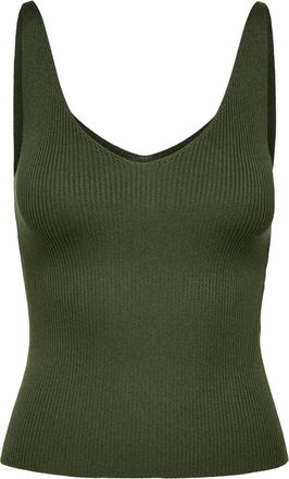 Jacqueline de Yong JdY Damen Jdynanna S/L Top Knt Noos Trägershirt Cami Shirt, Kalamata, XXL EU