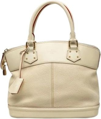 Louis Vuitton Sac &agrave; main Lockit PM Pre-owned - Femme - Pre-owned - Beige - Taille: ONE Size