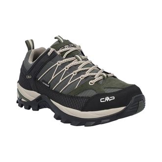 F.lli Campagnolo Wanderschuh CMP RIGEL LOW TREKKING SHOES WP, Herren, Gr. 40, pine, corda, Leder, Synthetik, Schuhe Wanderschuh, wasserdicht