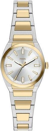 Fossil Uhr Everett Small ES5494 Silberfarben
