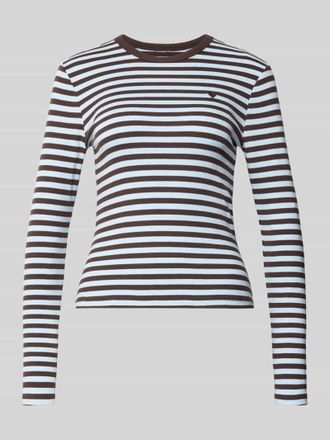 Only Regular Fit Langarmshirt aus Baumwoll-Mix Modell VAL
