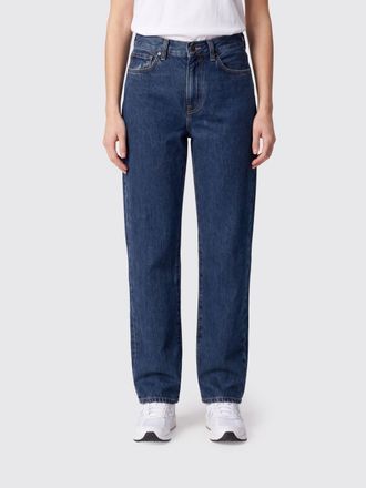 Carhartt Work in Progress Noxon Straight-Fit Jeans mit mittlerer Leibh&ouml;he aus Baumwolldenim im 5-Pocket-Stil