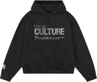 ORANDESIGNE Hommes Femmes Crystal Hoodies Baggy Sweat à Capuche Sport Décontracté Imitation Diamant Sweatshirt Manche Coupe Pull Ample A Noir XXL