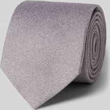 Olymp Seidenkrawatte aus reiner Seide mit Logo-Patch (6,5 cm)