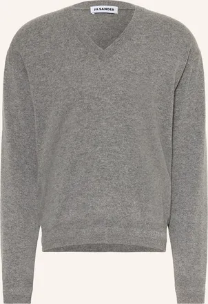 Jil Sander Cashmere-Pullover grau