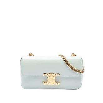 Celine Sac bandouli&egrave;re vintage Pre-owned - Femme - Pre-owned - Vert - Taille: ONE Size